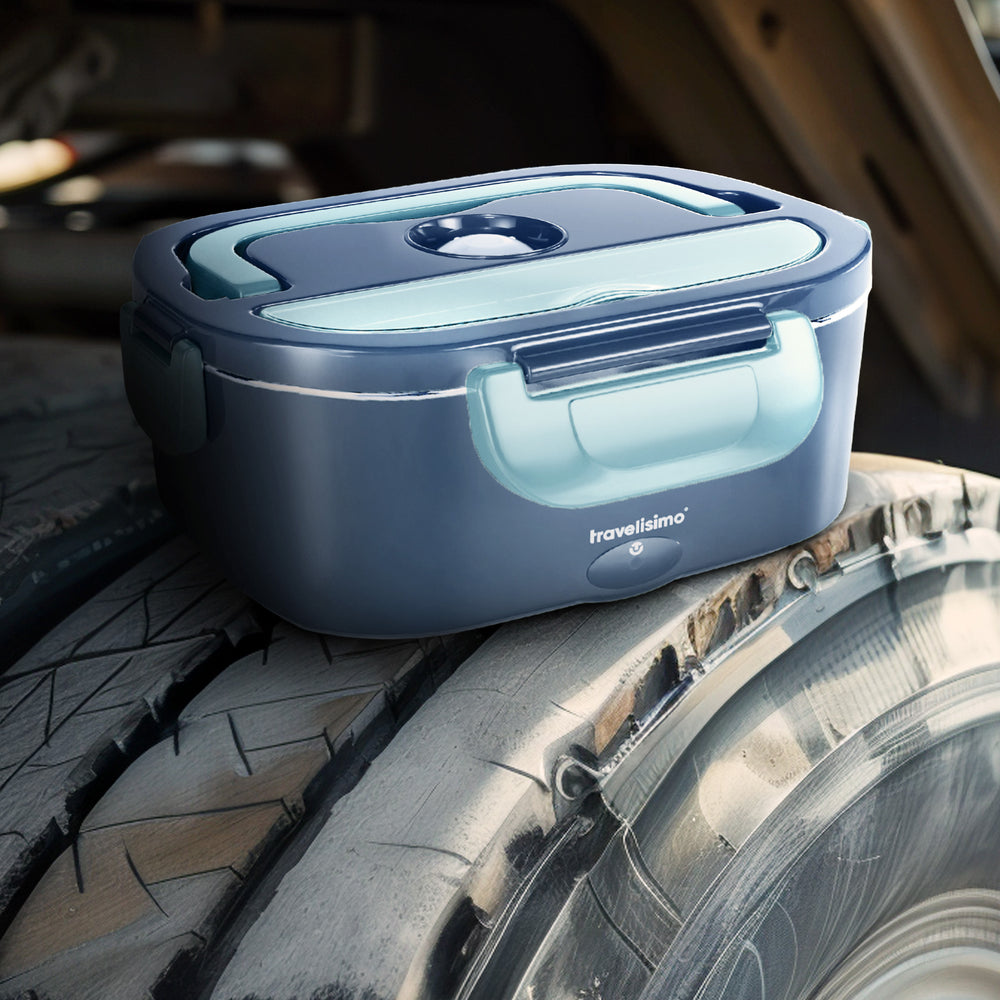 Napoli Electric Lunch Box + Carry Bag - Grey
